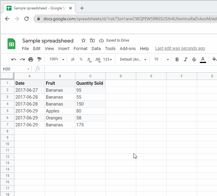  Google Sheets Delete Rows Dirask